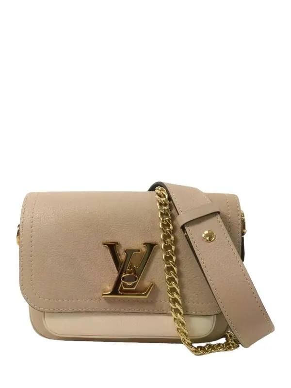 LOUIS VUITTON Lockme Tender Shoulder Bag - Neutrals