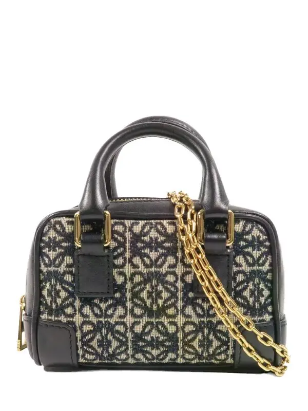 Loewe Amazona Nano Shoulder Bag - Black