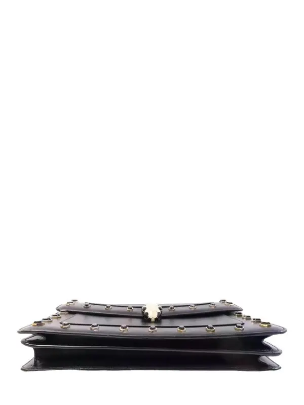 BVLGARI Serpenti Forever Chain Shoulder Bag - Black