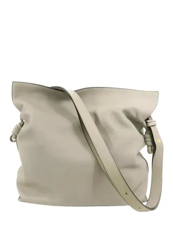 Loewe Flamenco Leather Shoulder Bag - Blue