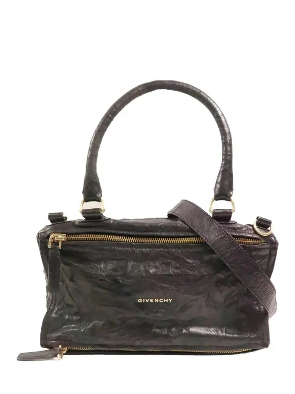 Givenchy Pandora Two-way Calfskin Tote Bag - Black