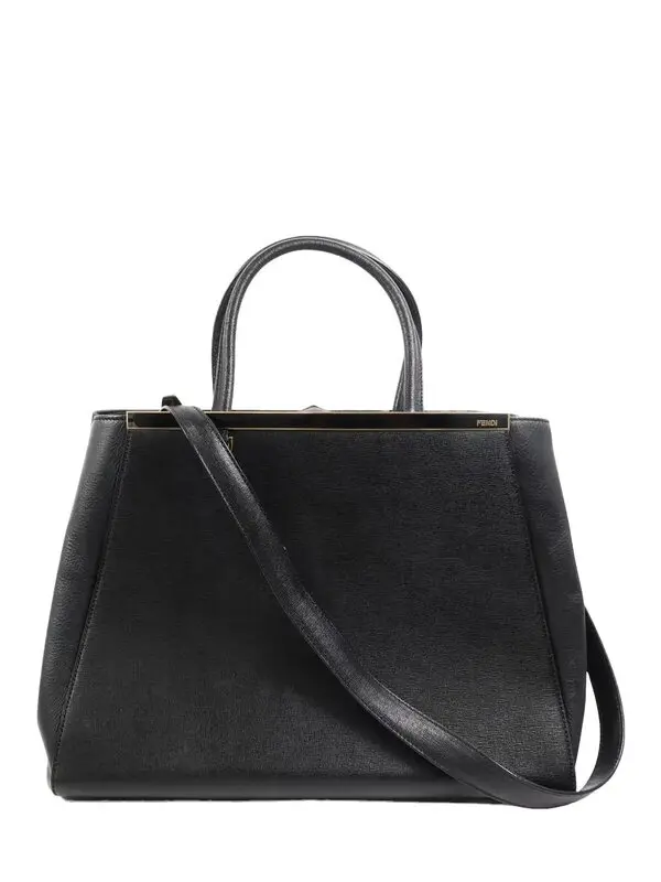 Fendi 2 Jours Tote Bag - Black