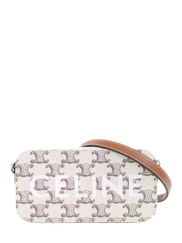 Celine Triomphe Shoulder Bag - Neutrals