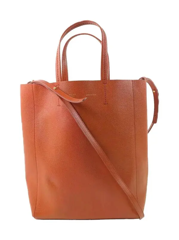 Celine Small Vertical Cabas Tote Bag - Brown
