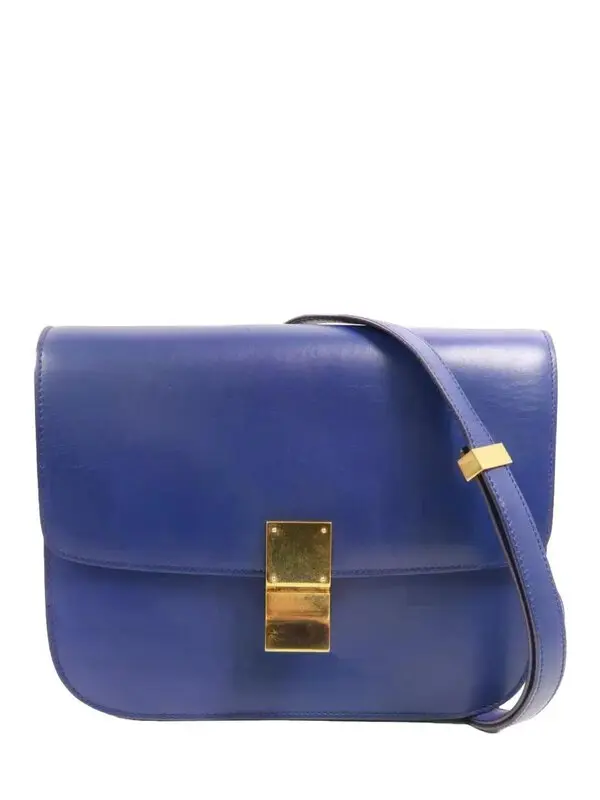 Celine Classic Box Shoulder Bag - Blue