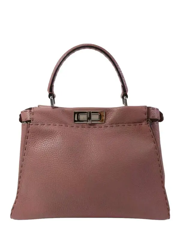 Fendi Medium Peekaboo Tote Bag - Pink