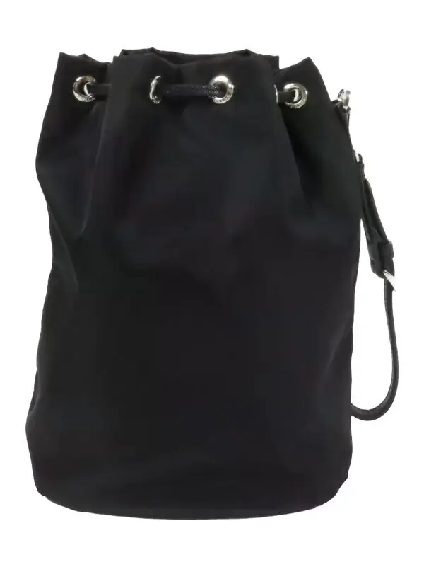Prada Re-nylon Clutch Bag - Black