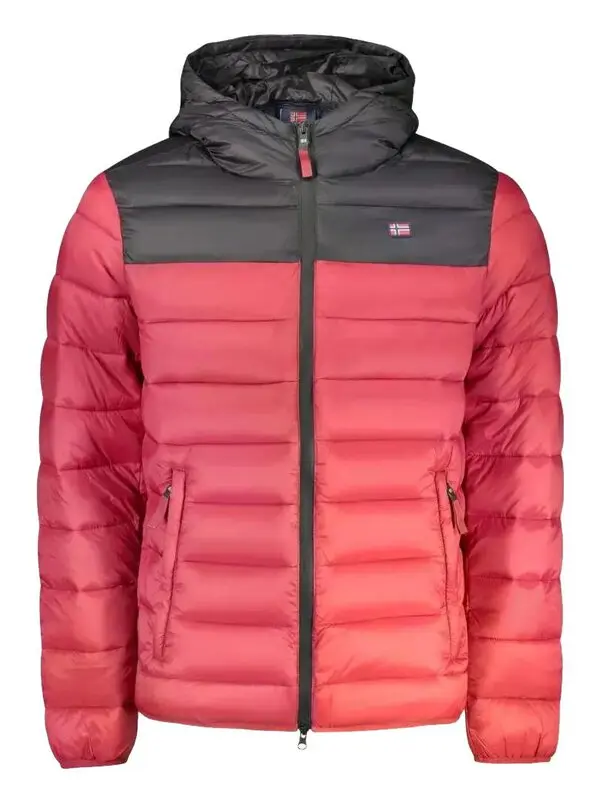 NORWAY 1963 Quilted Padded Jacket - Red