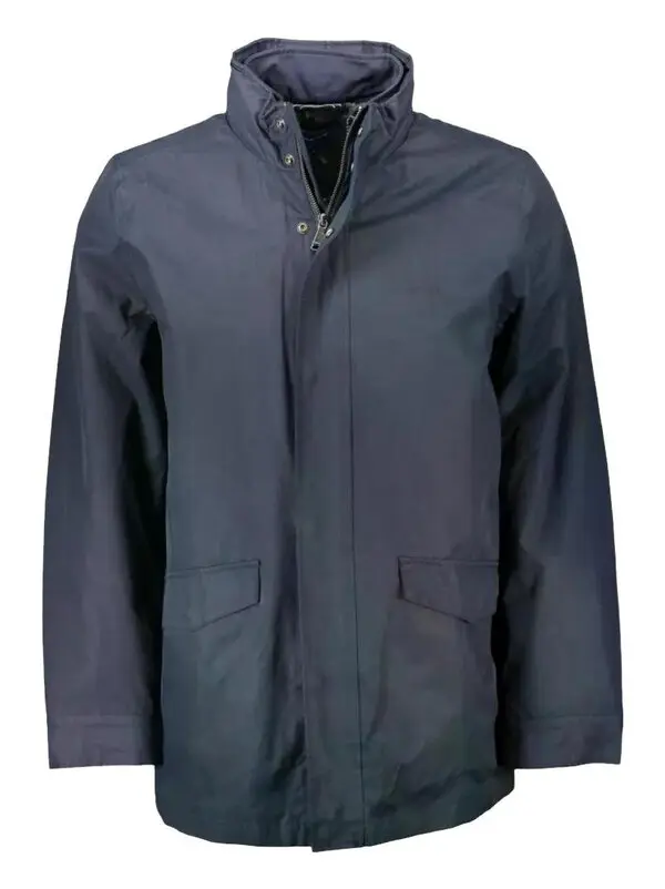 Gant Water-resistant High-neck Jacket - Blue