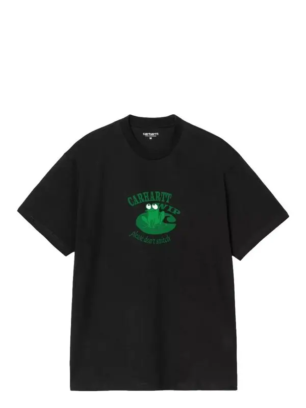 Carhartt Work In Progress Don't Snitch T-shirt - Black