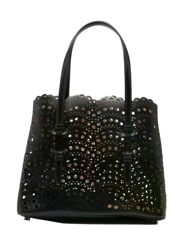 Alaïa 25 Mina Tote Bag - Black