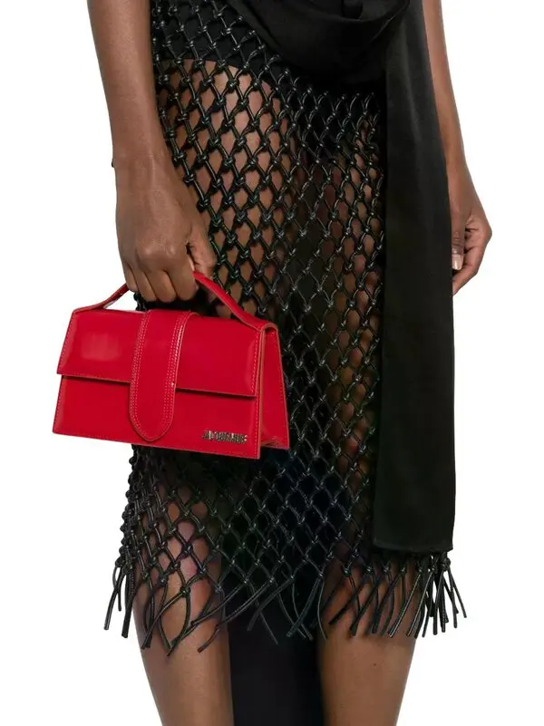 Jacquemus Large Bambino Tote Bag - Red