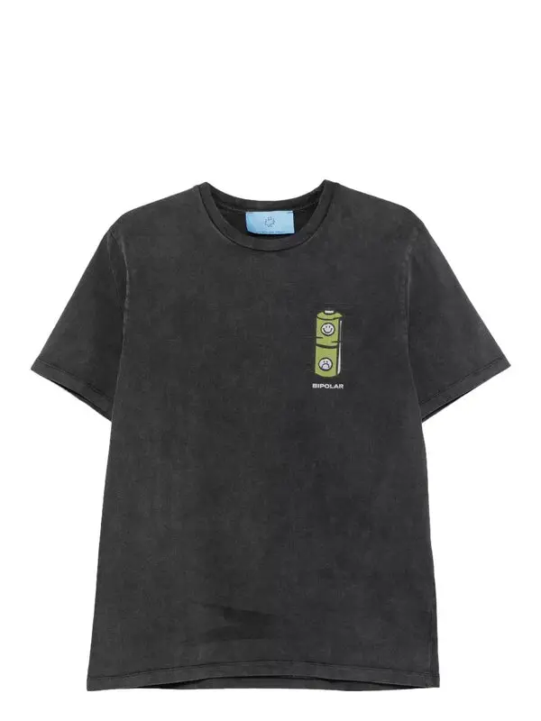 11 11 L.U.C.K. Bipolar Graphic T-shirt - Black
