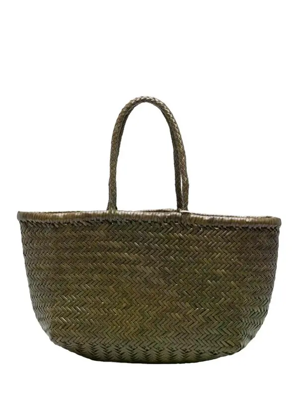 Dragon Diffusion Big Bamboo Triple Jump Woven Tote Bag - Green