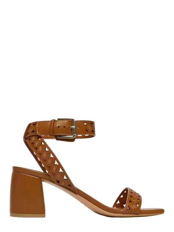 Guess Gastine Logo-debossed Sandals - Brown
