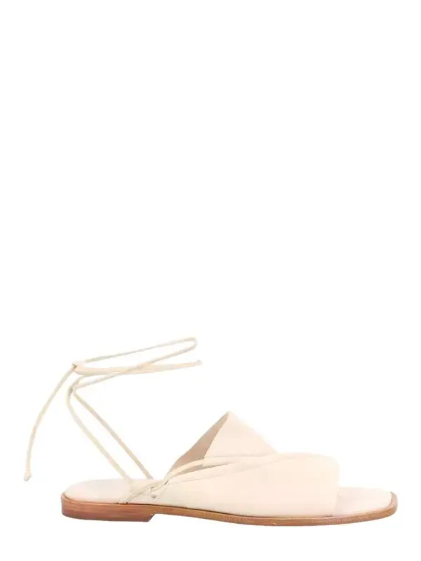 Hereu Tie-fastening Flat Sandals - Neutrals