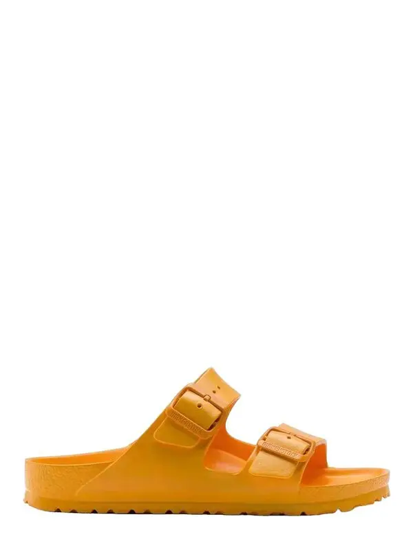 BIRKENSTOCK Arizona Buckle-fastening Slides - Orange