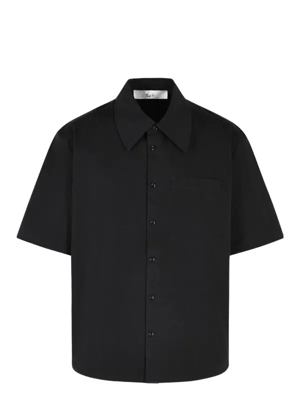 Séfr Short-sleeved Shirt - Black