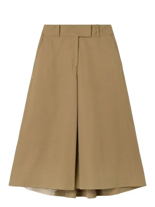 Filippa K Tailored Midi Skirt - Taupe