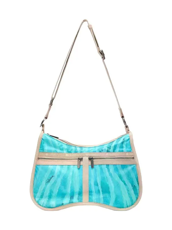 Roberto Cavalli Torino Shoulder Bag - Blue