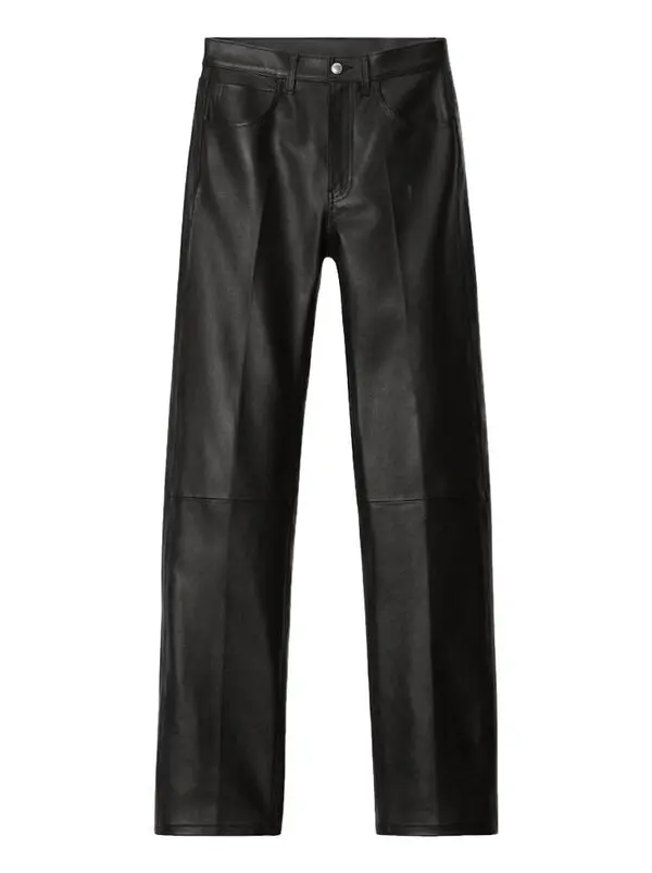 Alexander Wang Panelled Straight Leg Pants - Black