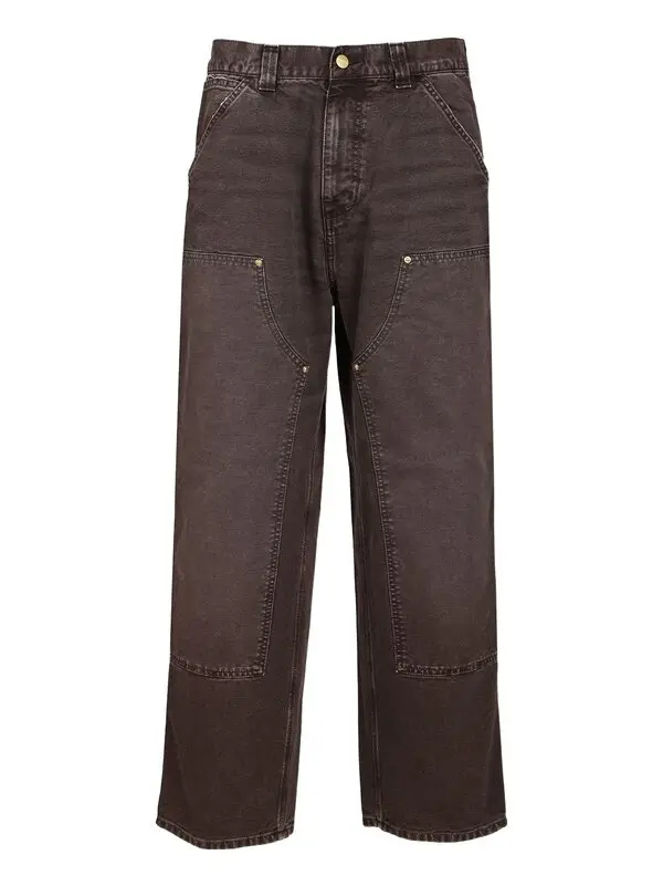 Carhartt Double Knee Straight Leg Jeans - Black