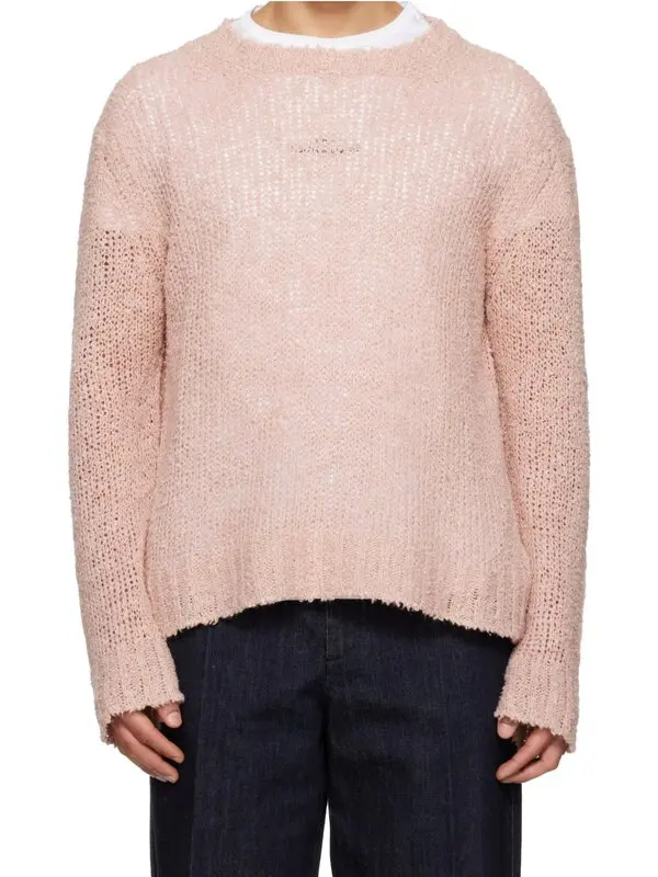JIL SANDER Long Sleeve Knitwear - Rose Brown