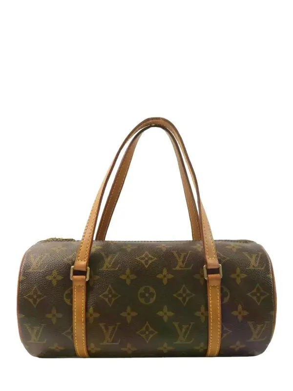 LOUIS VUITTON Papillon Monogram Canvas Tote Bag - Brown