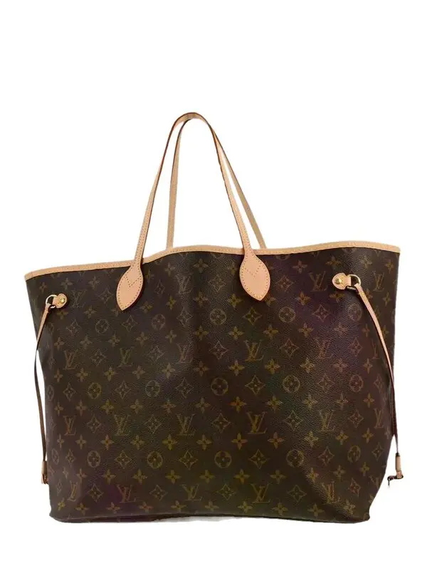 LOUIS VUITTON Monogram Canvas Neverfull Gm Tote Bag - Brown