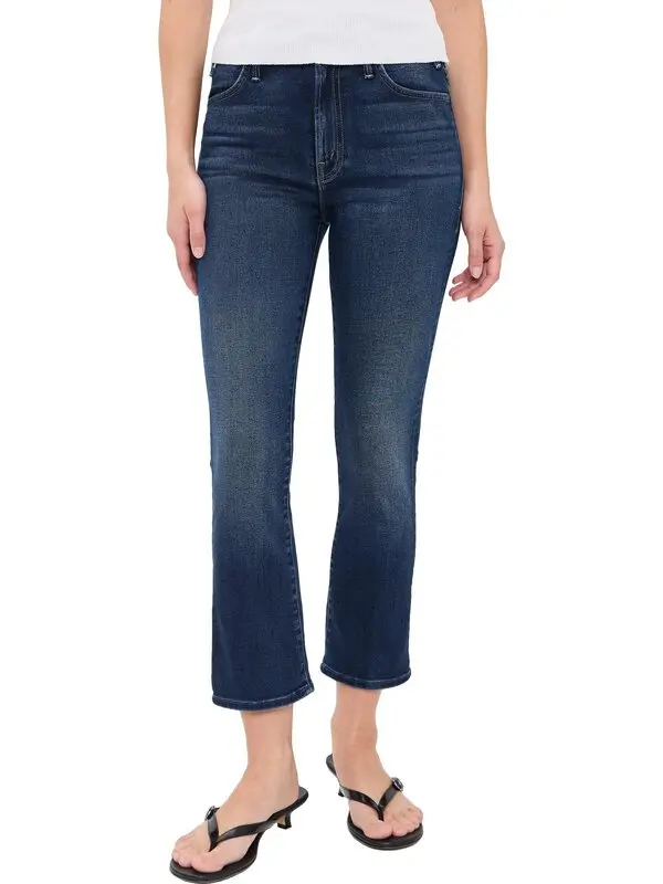 MOTHER Lil Petite Hustler Ankle Jeans - Taking Chances