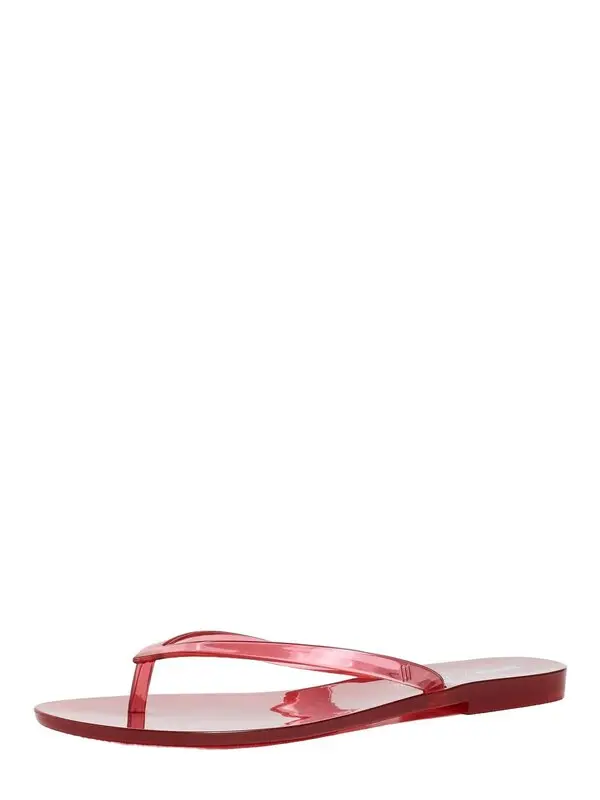 Madewell X Melissa Jelly Flip Flops - Red