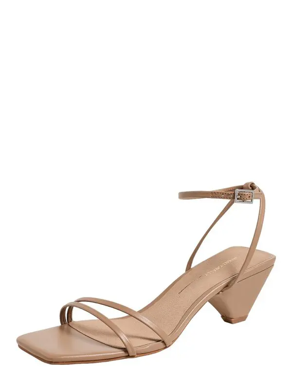 Intentionally Blank Pretty Please Statement Sandals - Clay
