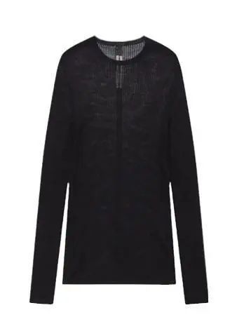 Rick Owens Knit Dennis Top - Black