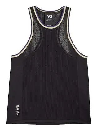 Y3 X Wales Bonner Knit Tank Top - Black