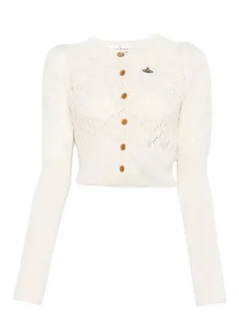 VIVIENNE WESTWOOD Ella Cardigan - Cream