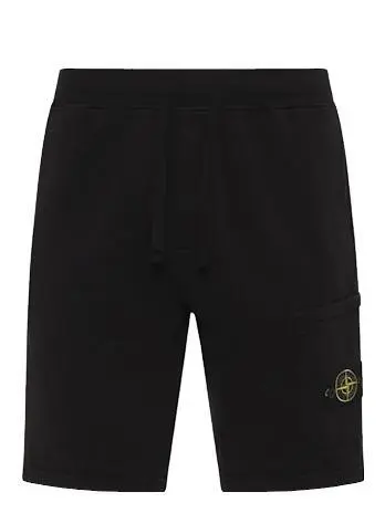 Stone Island Basic Small Logo Short - Black