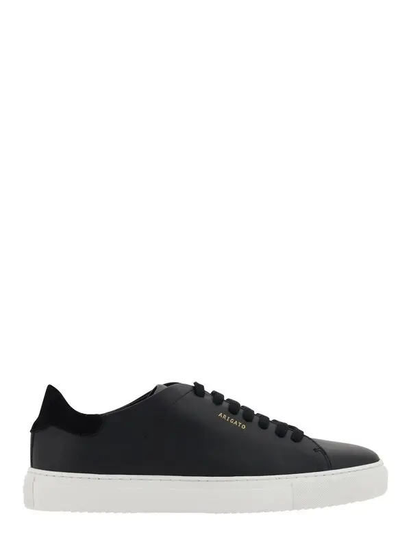 Axel Arigato Leather Lace-up Sneakers - Black
