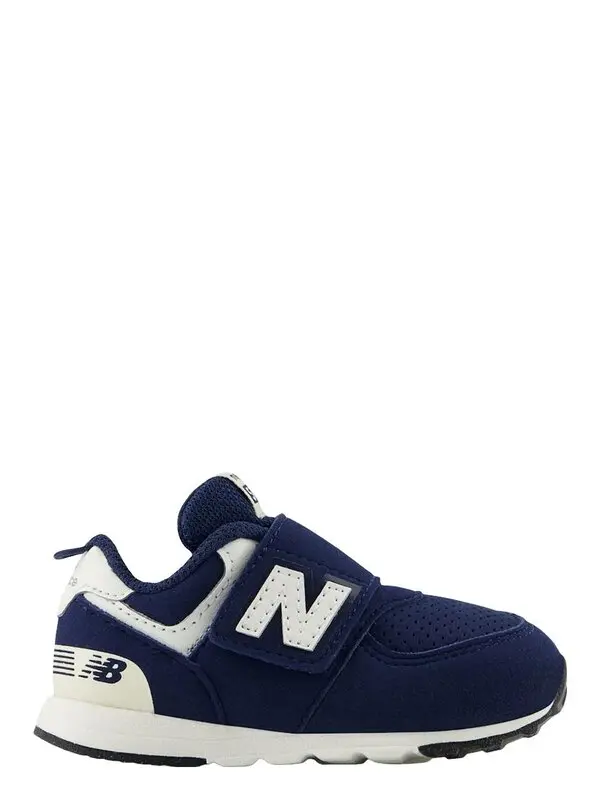 NEW BALANCE 574 Hook And Loop Sneakers - Nb Navy Blue/sea Salt