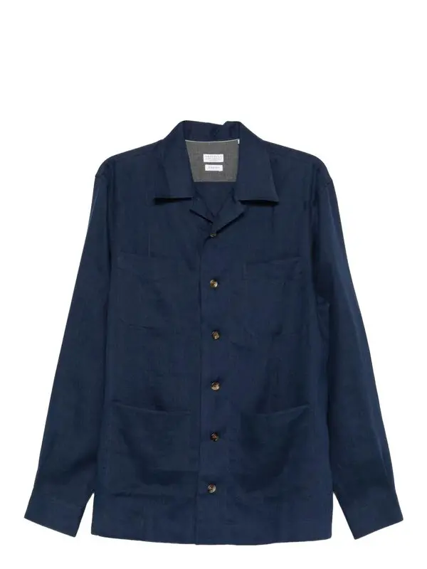 Brunello Cucinelli Linen Shirt - Multicolor