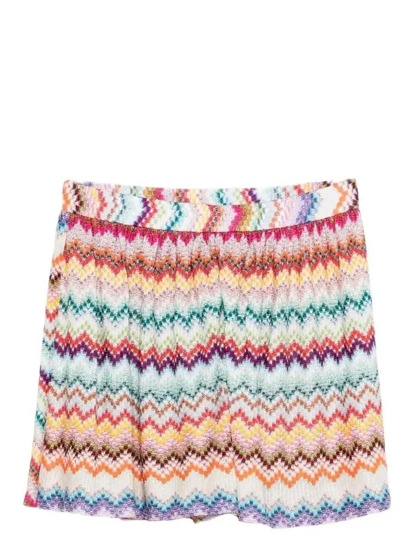Missoni Zigzag Knit Shorts - Multicolor