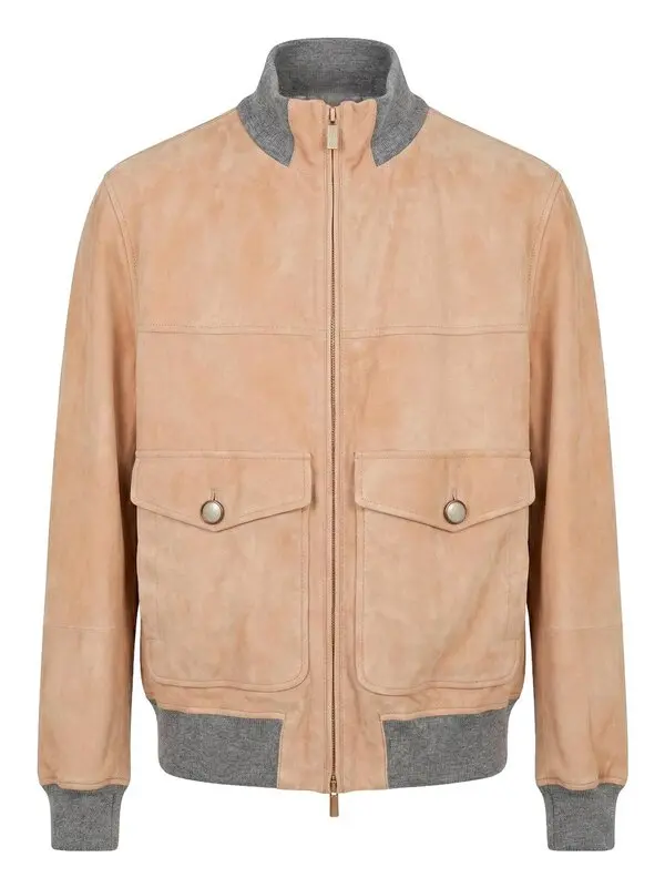 Brunello Cucinelli Sheepskin Bomber - Multicolor