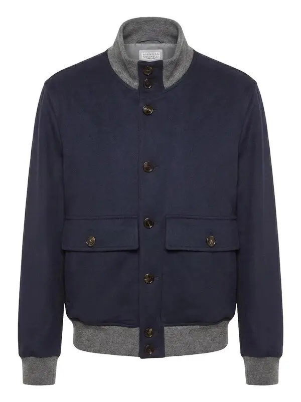 Brunello Cucinelli Cashmere Jacket - Multicolor