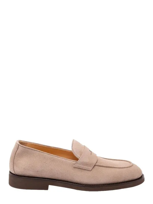 Brunello Cucinelli Calf Leather Loafers - Multicolor