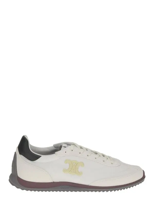 Celine Low Top Sneaker With Triomphe Detail - Multicolor