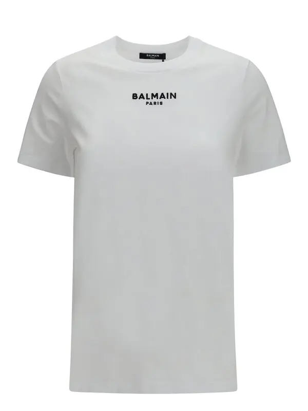 Balmain Cotton Logo T-shirt - White