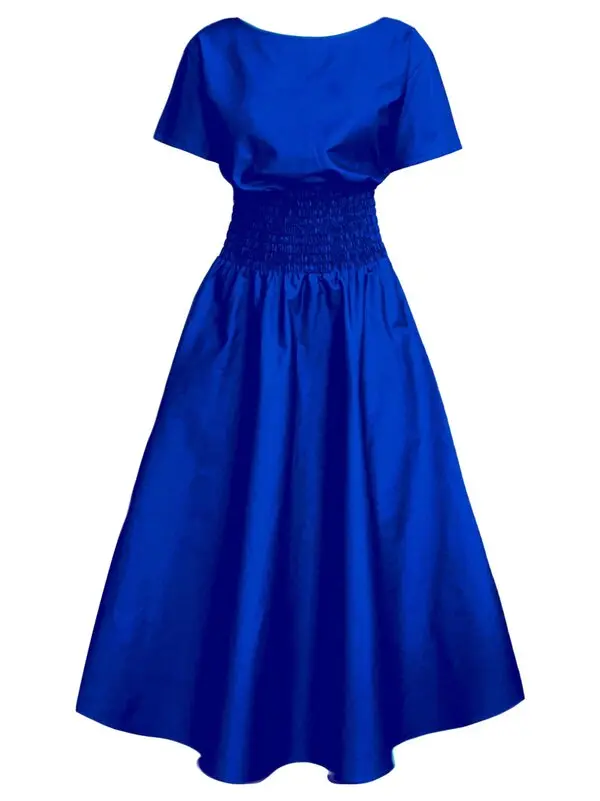 FROCK TALES Orchis Midi Dress - Blue