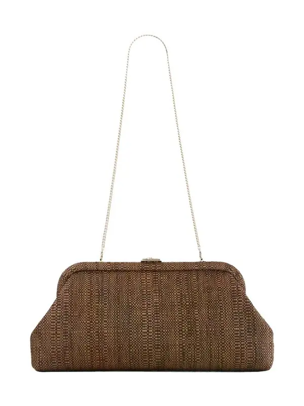 JIMMY CHOO Skylar Clutch Bag - Brown