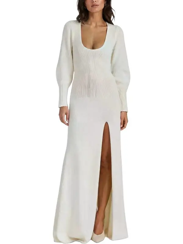 Jacquemus Dao Maxi Dress - White
