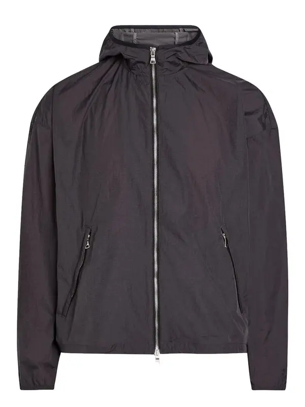 MKI MIYUKI ZOKU Hyperlight Hooded Shell Jacket - Raisin