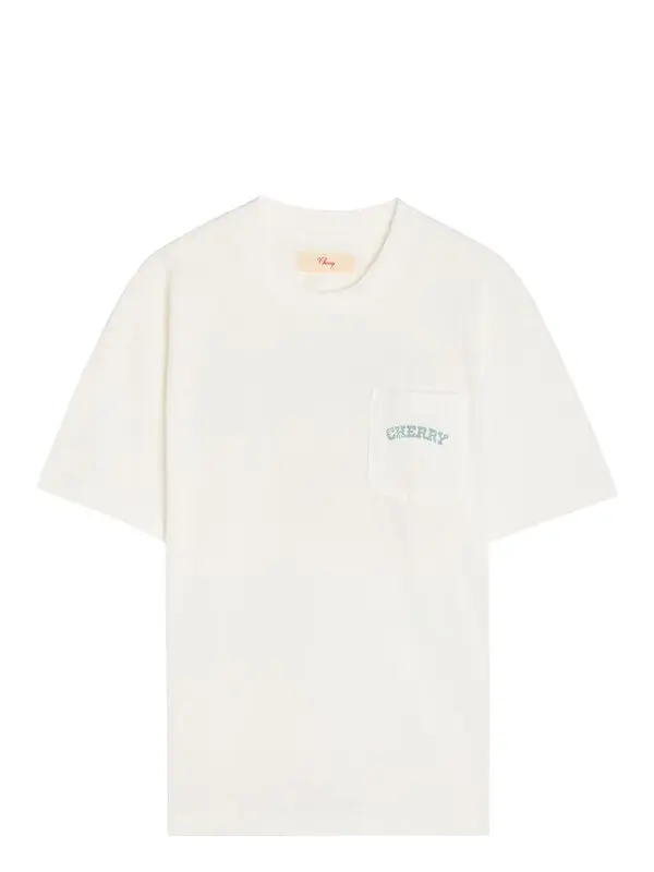 CHERRY LOS ANGELES Palamino Printed Cotton T-shirt - White